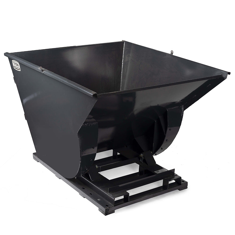 Scratch and Dent, 2 Cubic Yard Self-Dumping Hopper | Titan Attachments