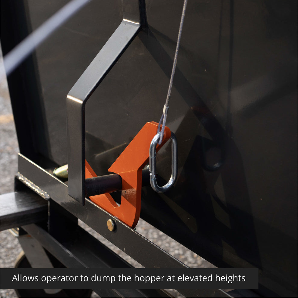 Scratch and Dent, Pull-Down Latch for Self-Dumping Hopper | Titan ...