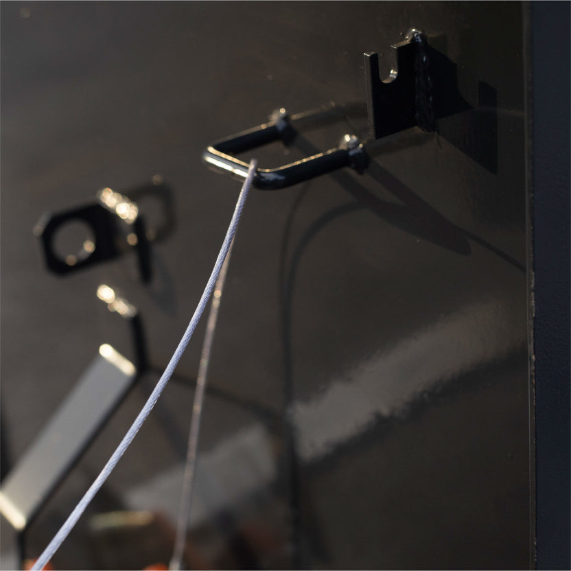 Pull-Down Latch for Self-Dumping Hopper - Pull-Down Cable with Steel ...