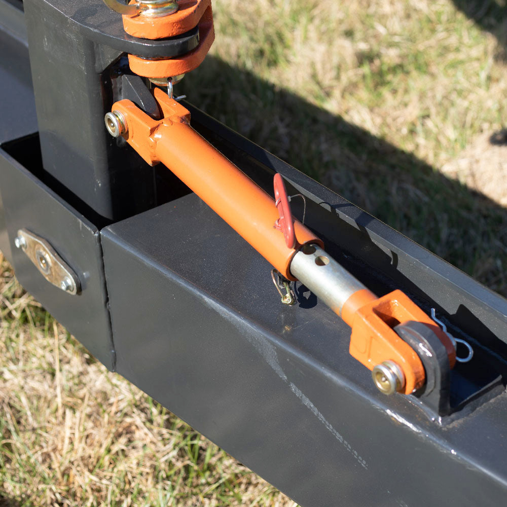 3 Point Hydraulic 6-Way Rear Blade - Fits Cat 1 & 2 Tractors - 3 ...