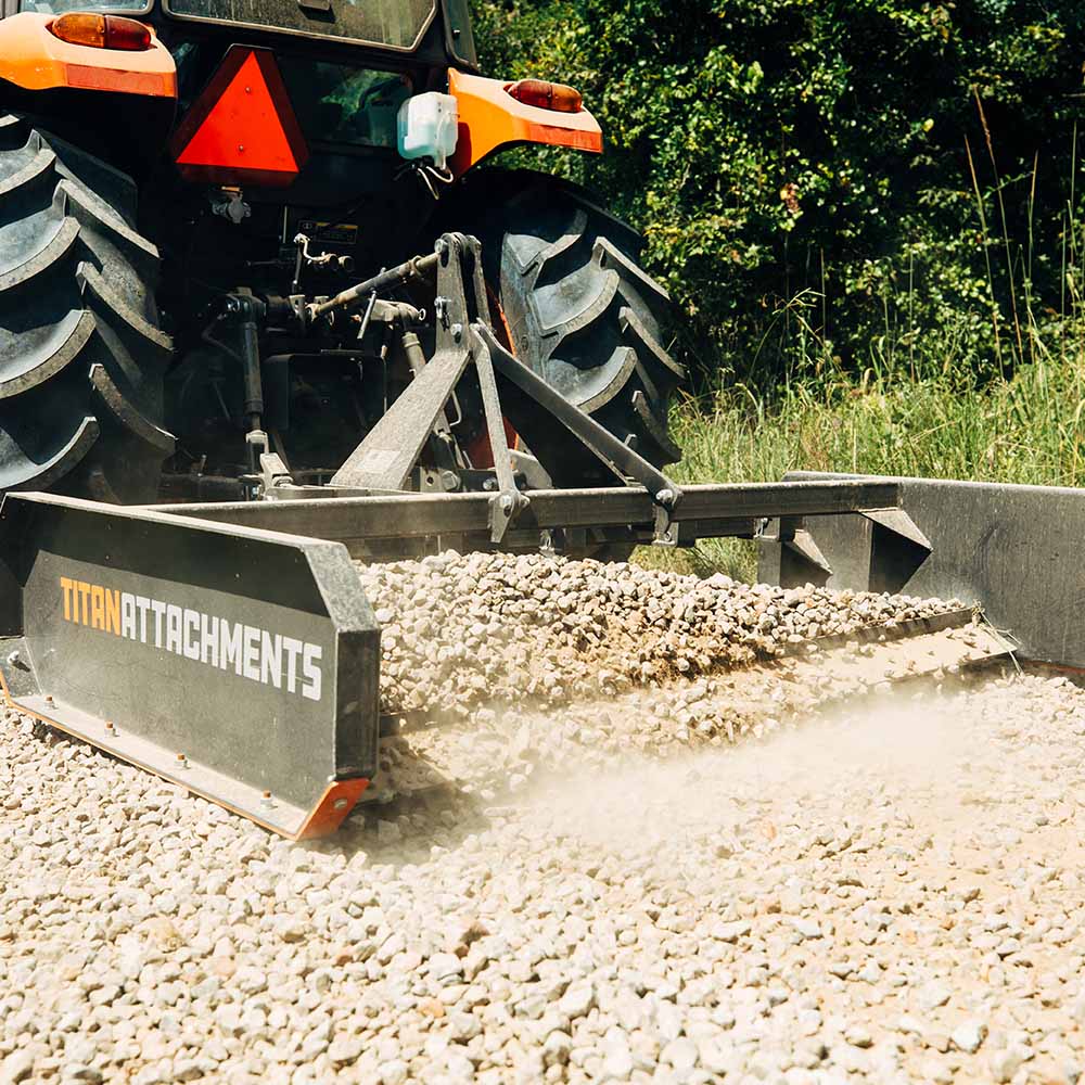 3 Point Land Leveler and Grader - Fits Cat 1 & 2 Tractors | Titan ...