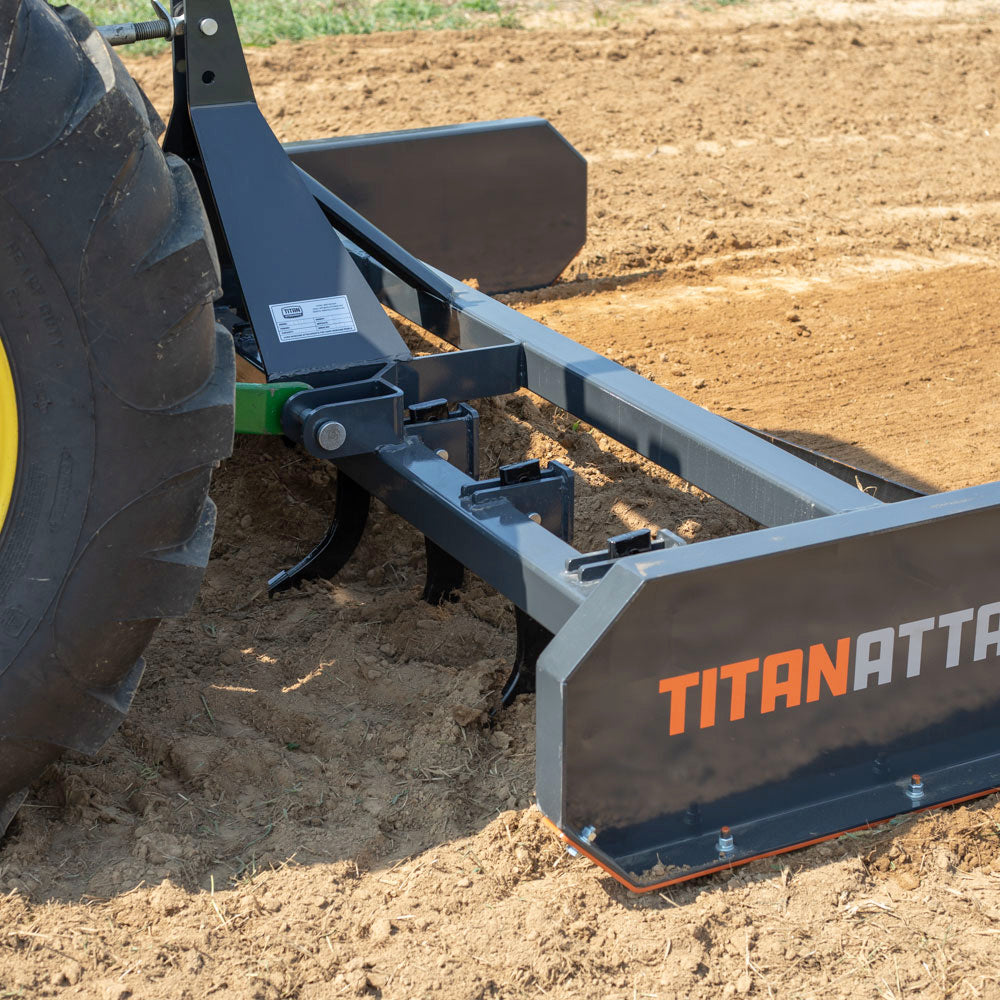 3 Point Land Leveler and Grader Fits Cat 1 And Cat 2 Tractors | Titan ...