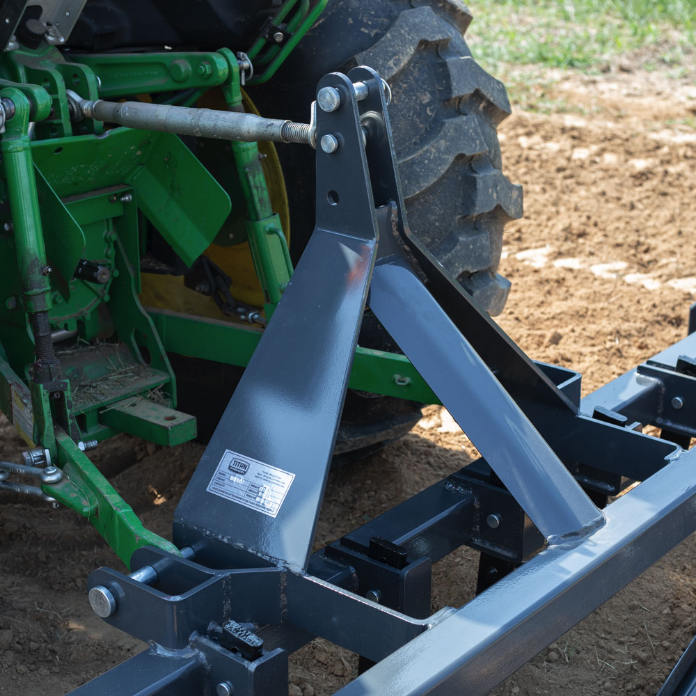 3 Point Land Leveler and Grader Fits Cat 1 And Cat 2 Tractors | Titan ...