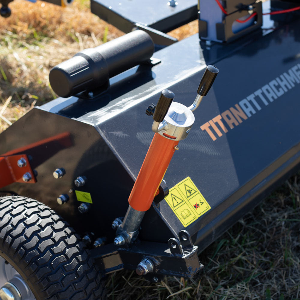 48" ATV Tow-Behind Flail Mower for Land Maintenance - Briggs and ...