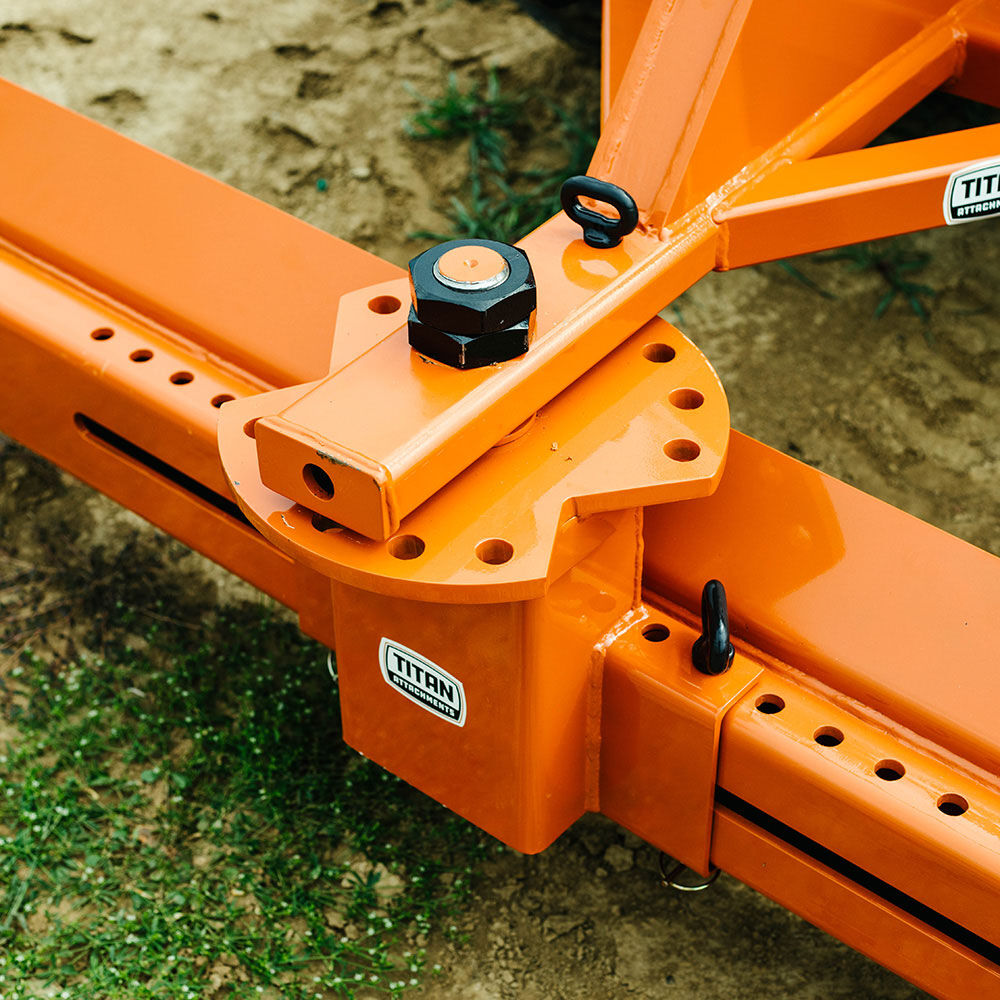 3 Point 7.5 FT Rear Blade For Grading And Scraping With Manual Rotation ...