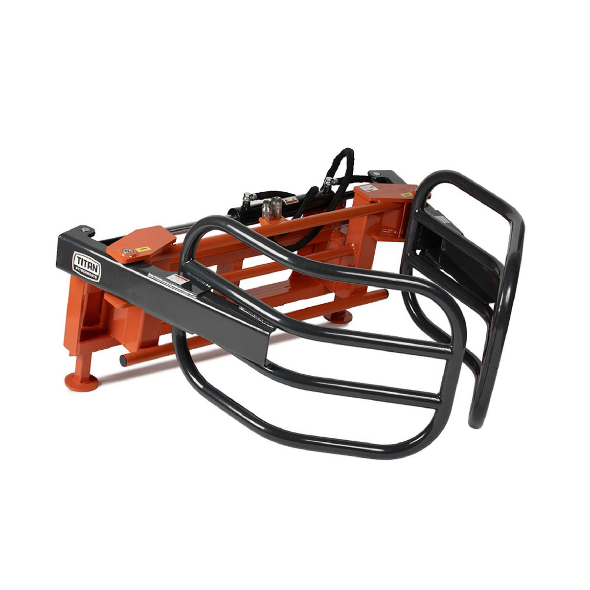 Round Hay Bale Gripper Squeezer | Titan Attachments