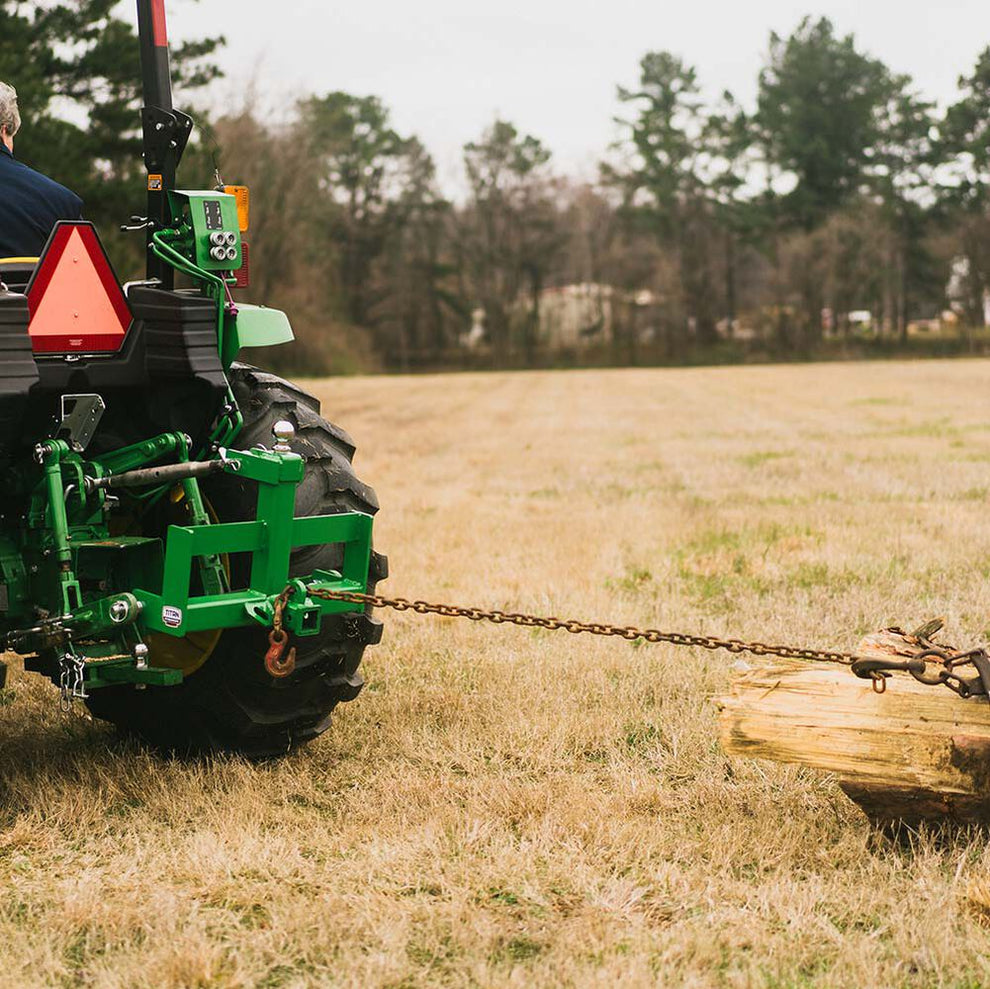 Standard Series 3 Point Tractor Drawbar with Suitcase Weight Brackets ...