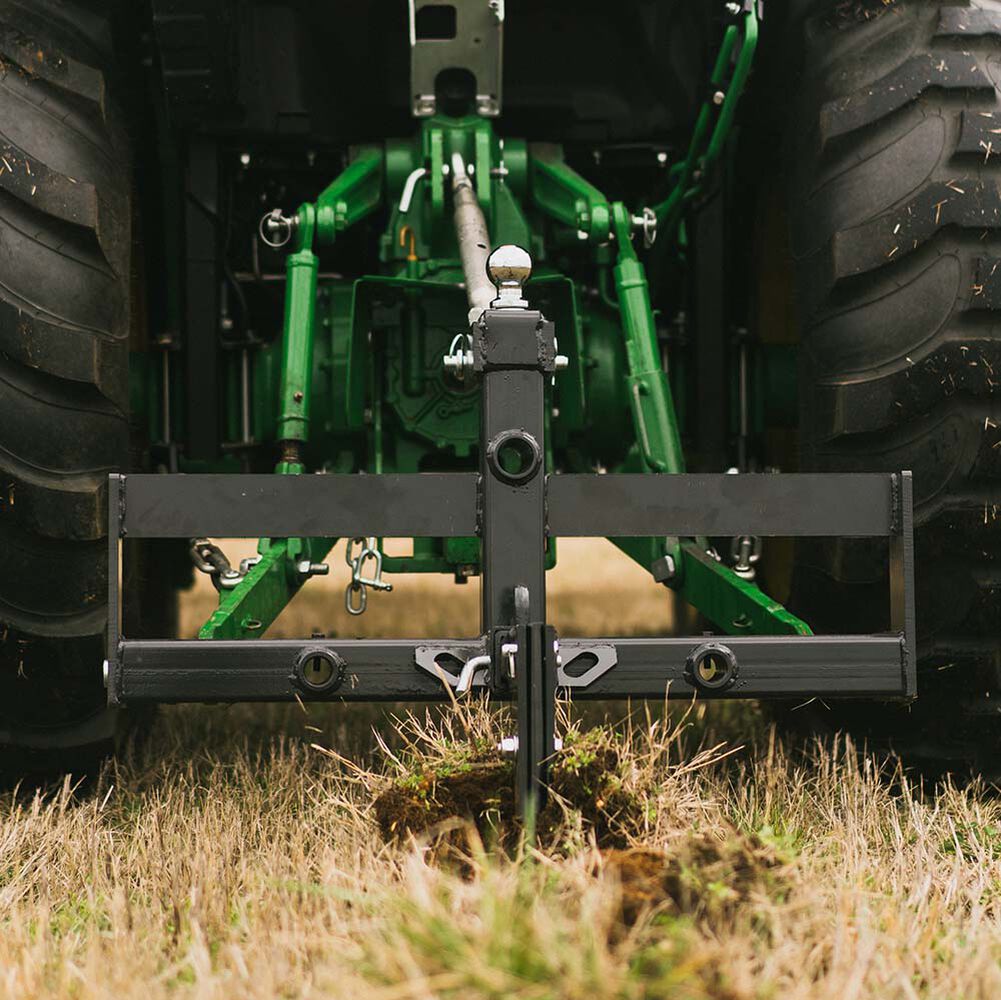 Pro Series 3 Point Hitch Receiver with Suitcase Rack – Titan Attachments