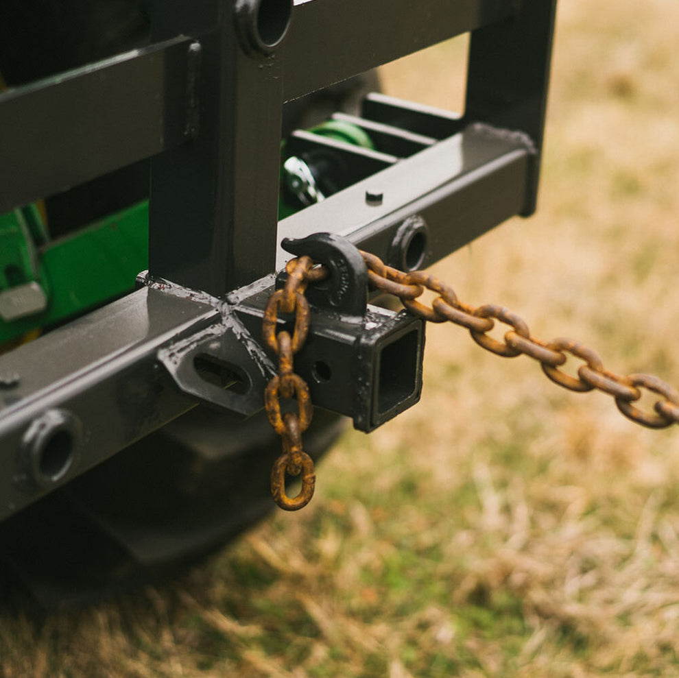 Pro Series 3 Point Hitch Receiver with Suitcase Rack – Titan Attachments