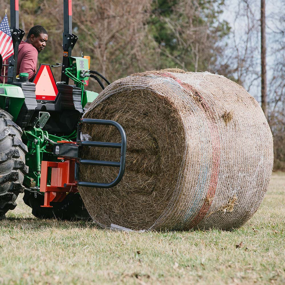 3 Point Round Hay Bale Gripper for Tractor | Titan Attachments