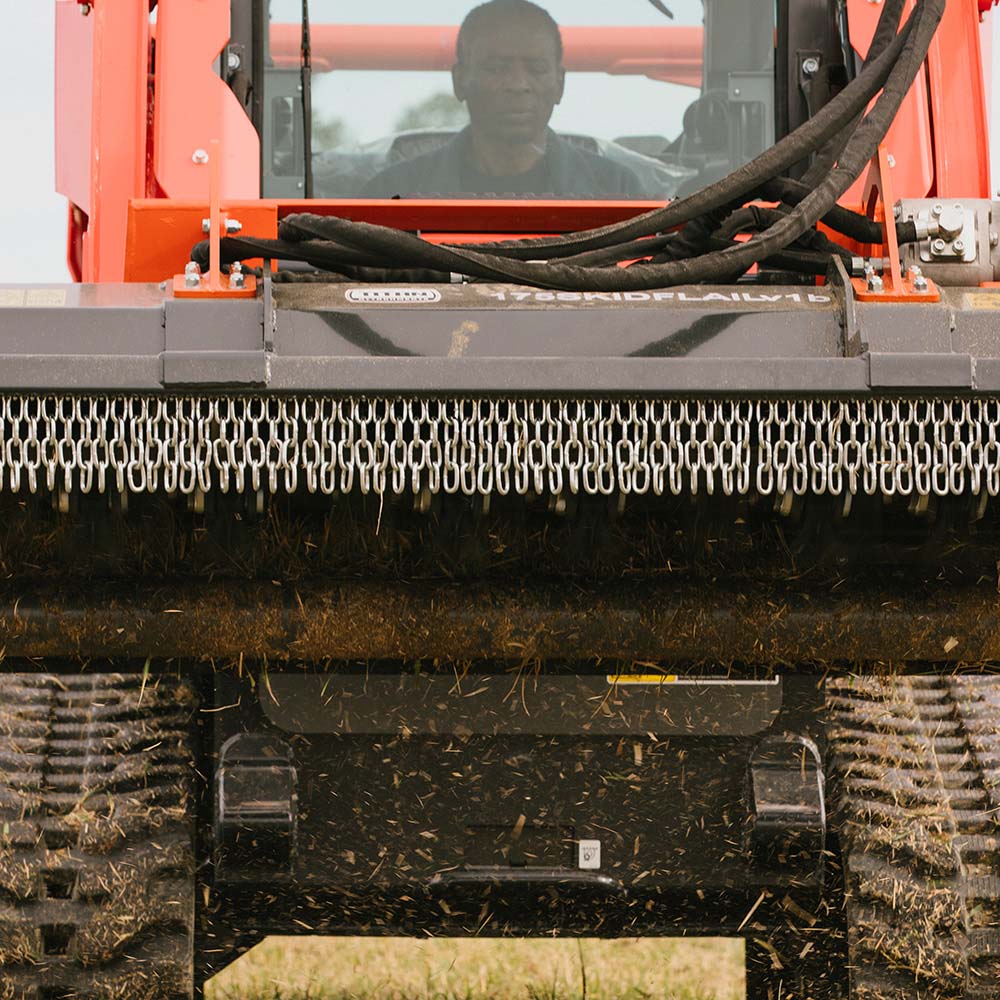 Hydraulic Skid Steer Flail Mower Attachment | Titan Attachments