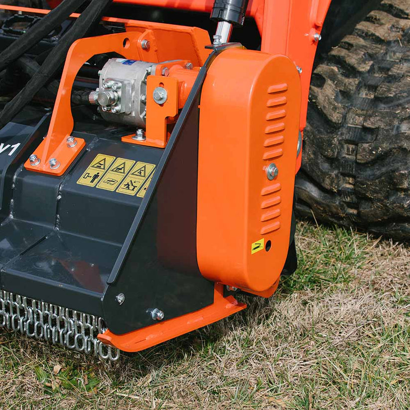 Hydraulic Skid Steer Flail Mower Attachment | Titan Attachments