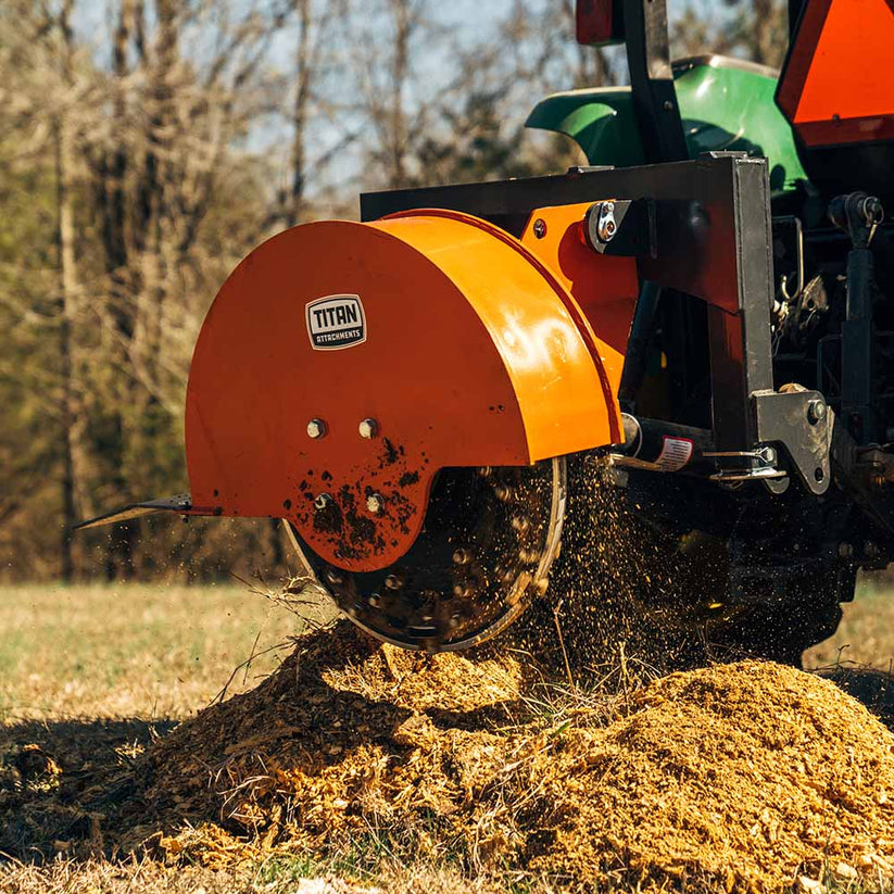 Standard Series PTO Stump Grinder | Titan Attachments
