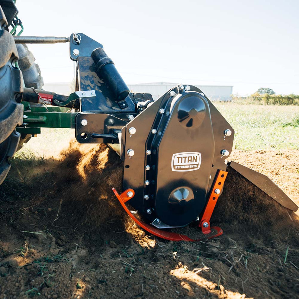 Pro Series 3 Point Rotary Tiller | Titan Attachments