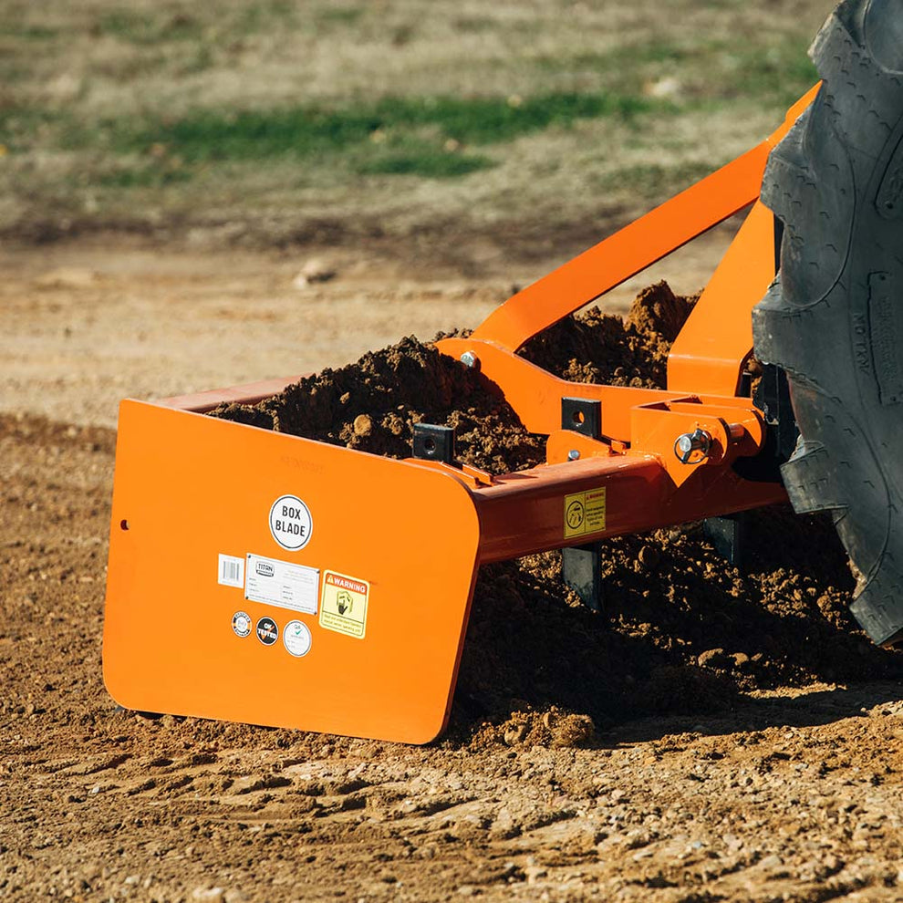 Pro Series 3 Point Rear Box Blade | Titan Attachments