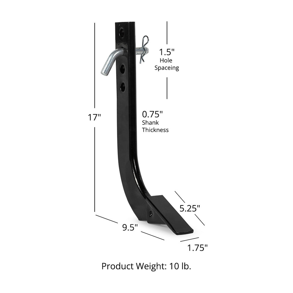 Replacement Shank for Pro Series Box Blade | Titan Attachments