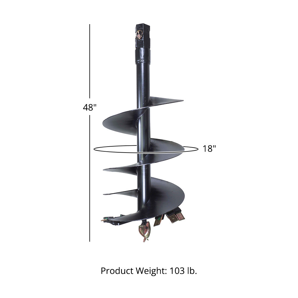 18 auger bit for 3 point hitch store