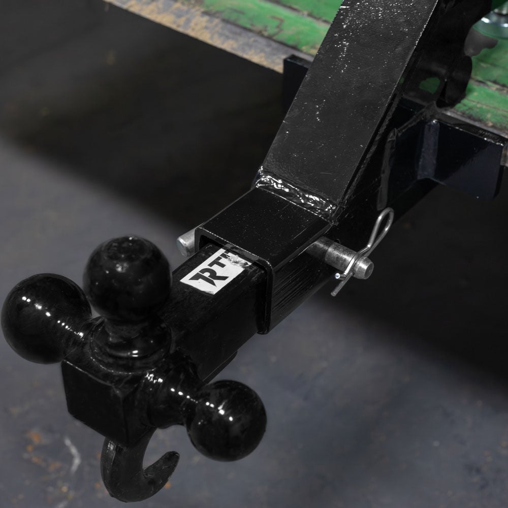 Clamp-On Tractor Bucket Hitch Receiver Adapter - 2" Receiver Fit ...