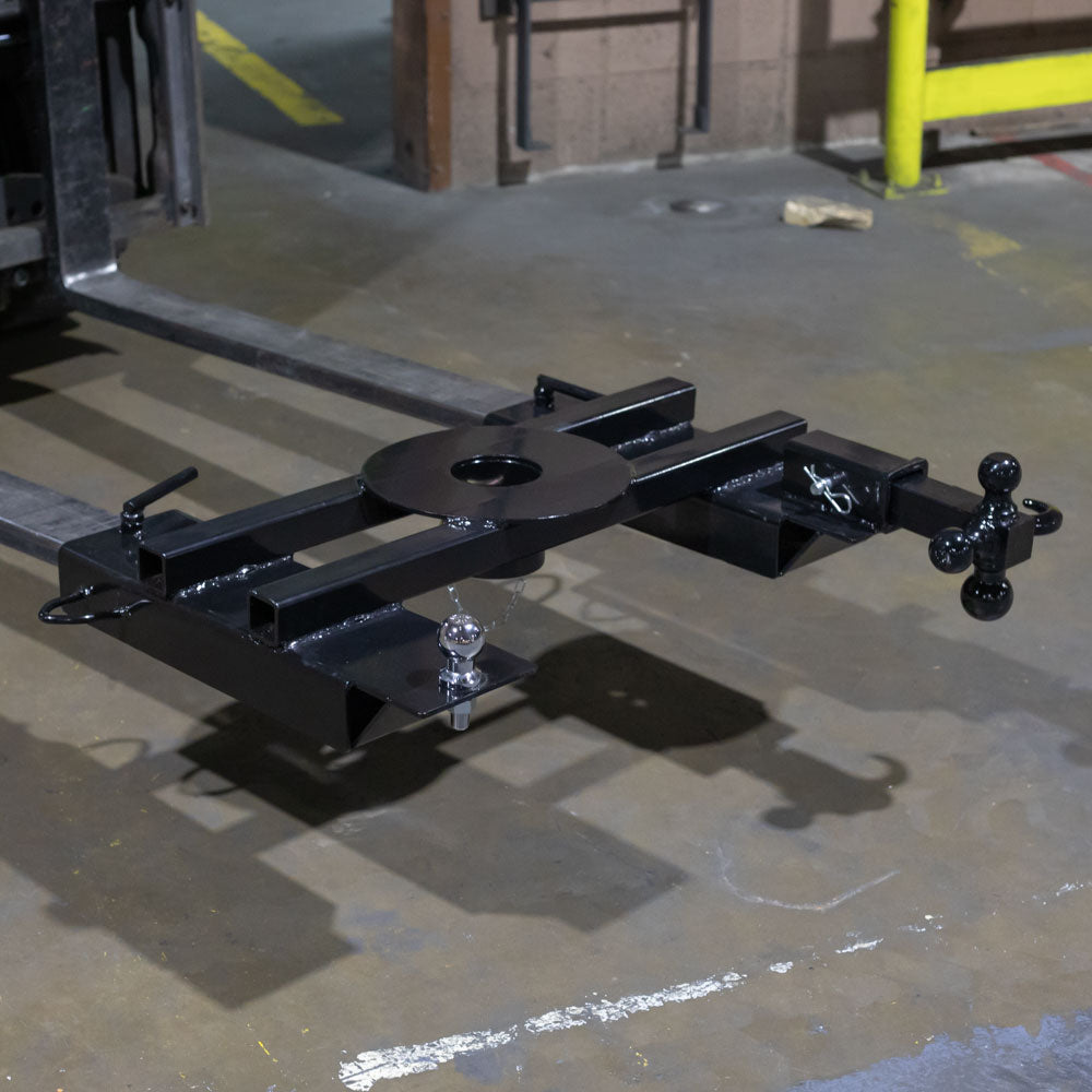 3-In-1 Forklift Mounted Hitch | Titan Attachments