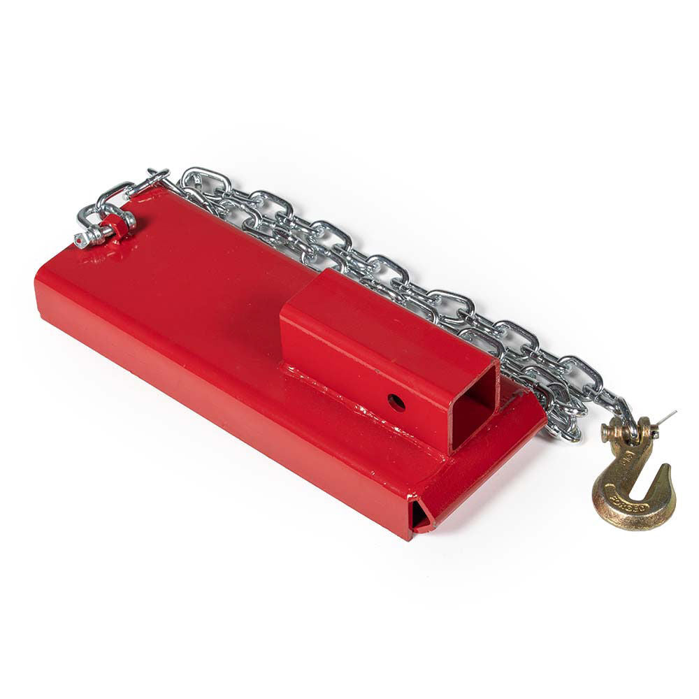 Forklift 2" Hitch Receiver - Single Pallet Fork Blade Insert - Fork ...