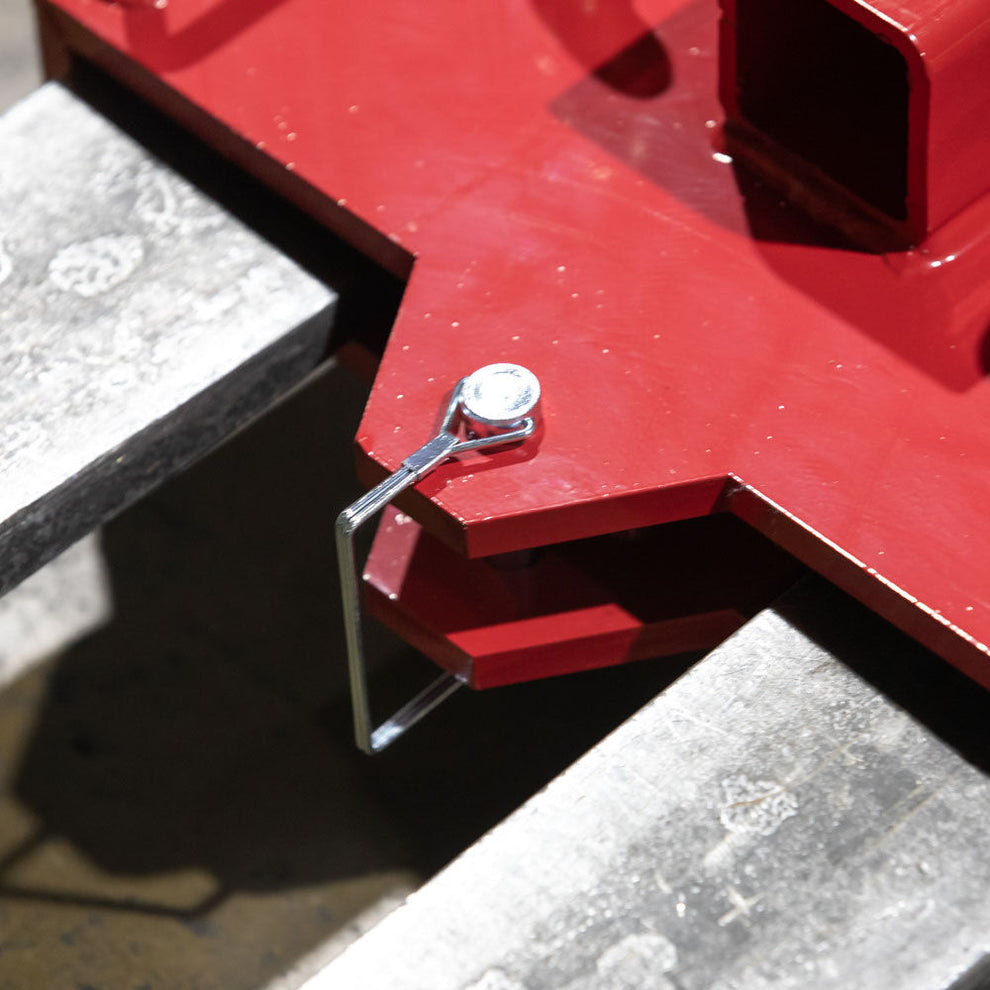Clamp On Forklift 2" Hitch Receiver - Dual Pallet Fork Blade Insert ...