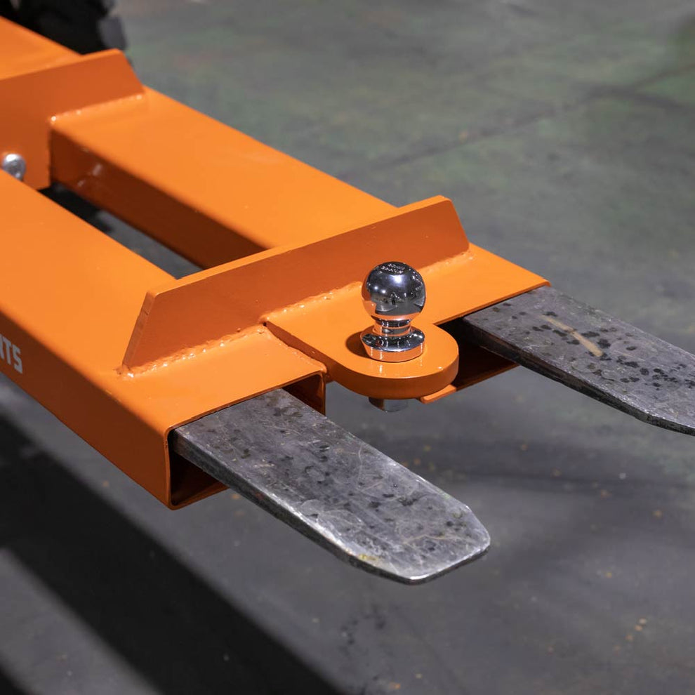 Fork Mounted Towing Jib with Swivel Hook | Titan Attachments