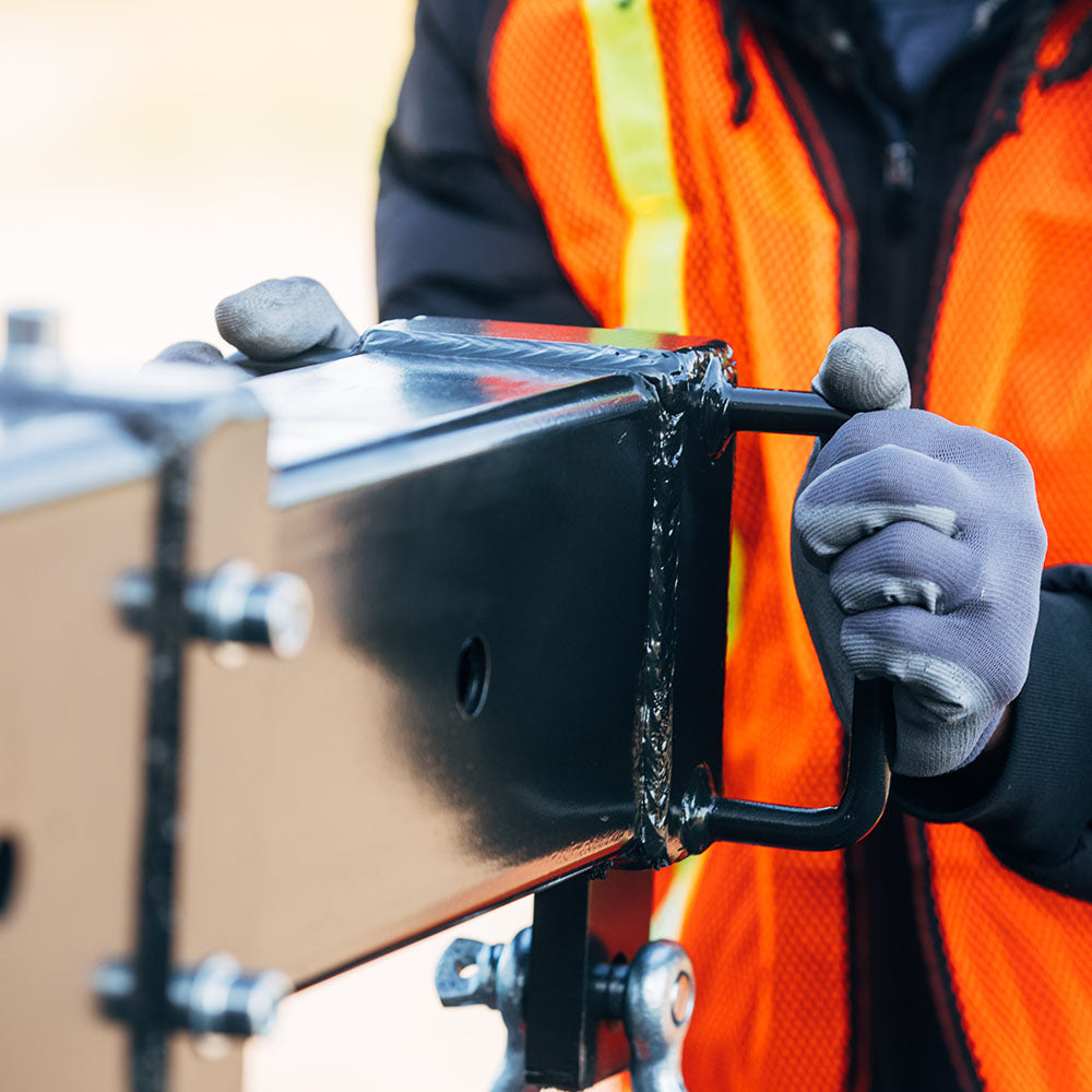 Adjustable Skid Steer Industrial Crane Jib Attachment with 3 Ton Hook ...