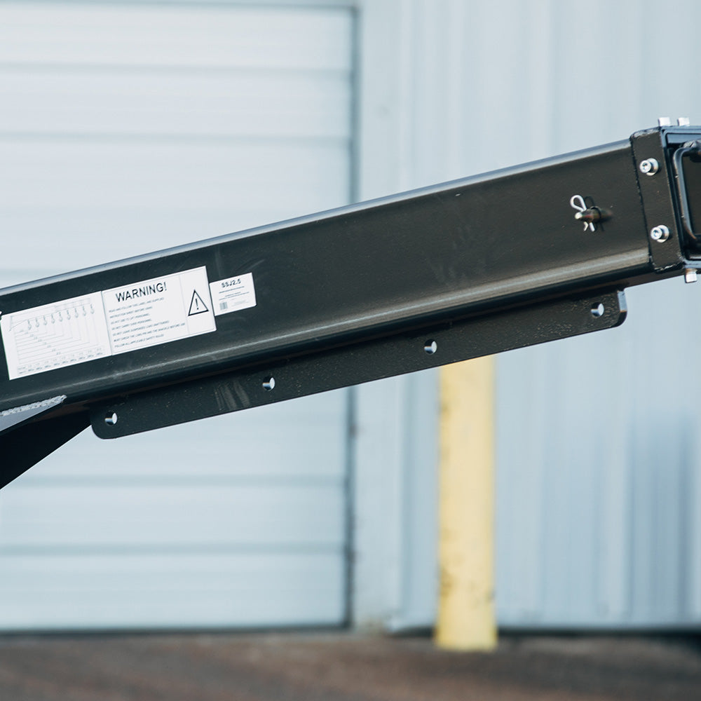 Adjustable Skid Steer Industrial Crane Jib Attachment with 3 Ton Hook ...