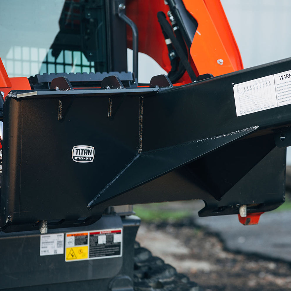 Adjustable Skid Steer Industrial Crane Jib Attachment with 3 Ton Hook ...