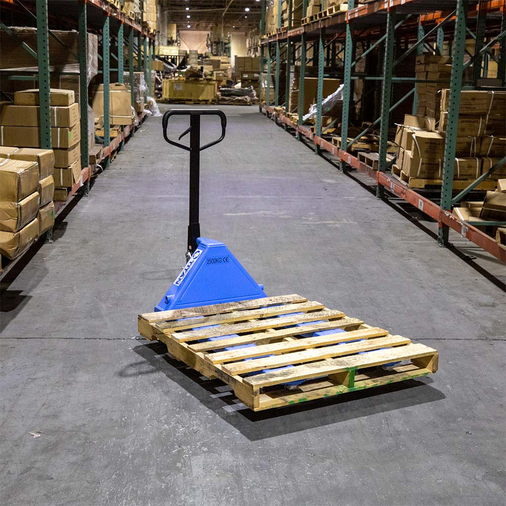 Scratch and Dent, 48" x 27" Hand Pallet Jack | Titan Attachments