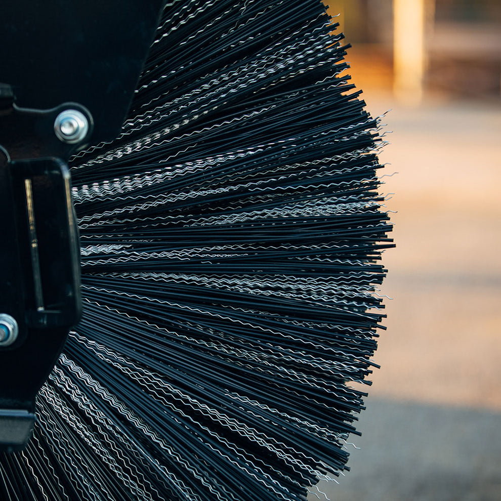 72" Hydraulic Angle Skid Steer Broom – Titan Attachments