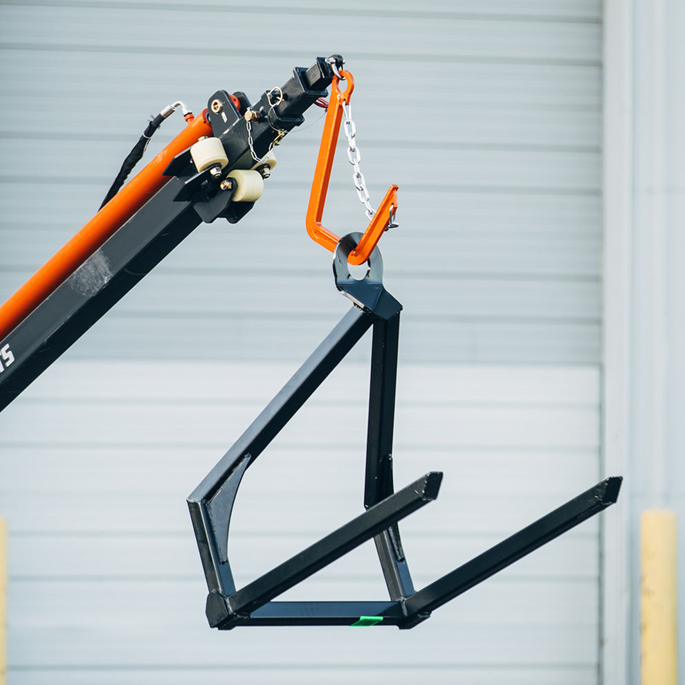 Tele-Boom J-Hook Add On Attaches to Jib Boom or Truss Crane - Heavy ...