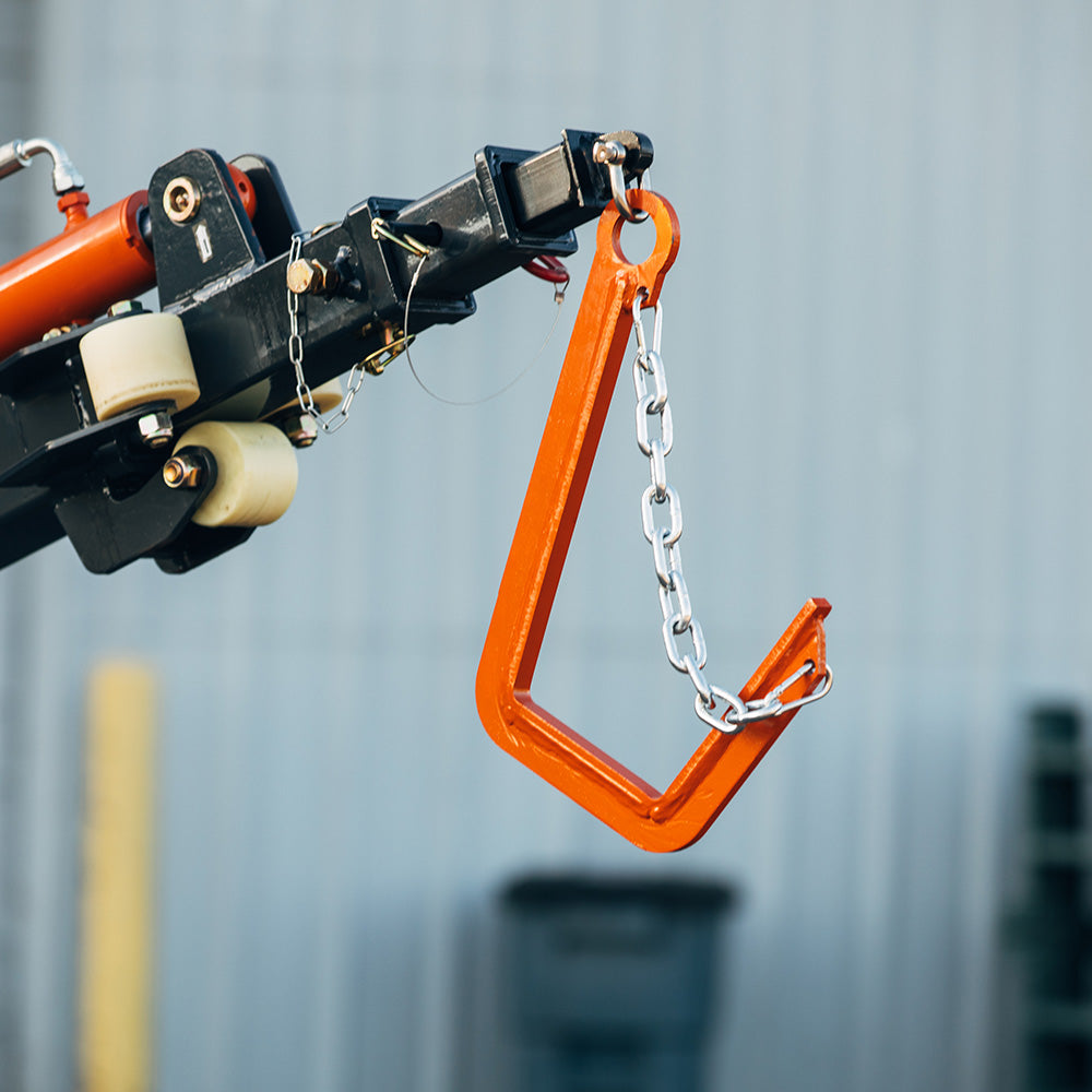 Tele-Boom J-Hook Add On Attaches to Jib Boom or Truss Crane - Heavy ...