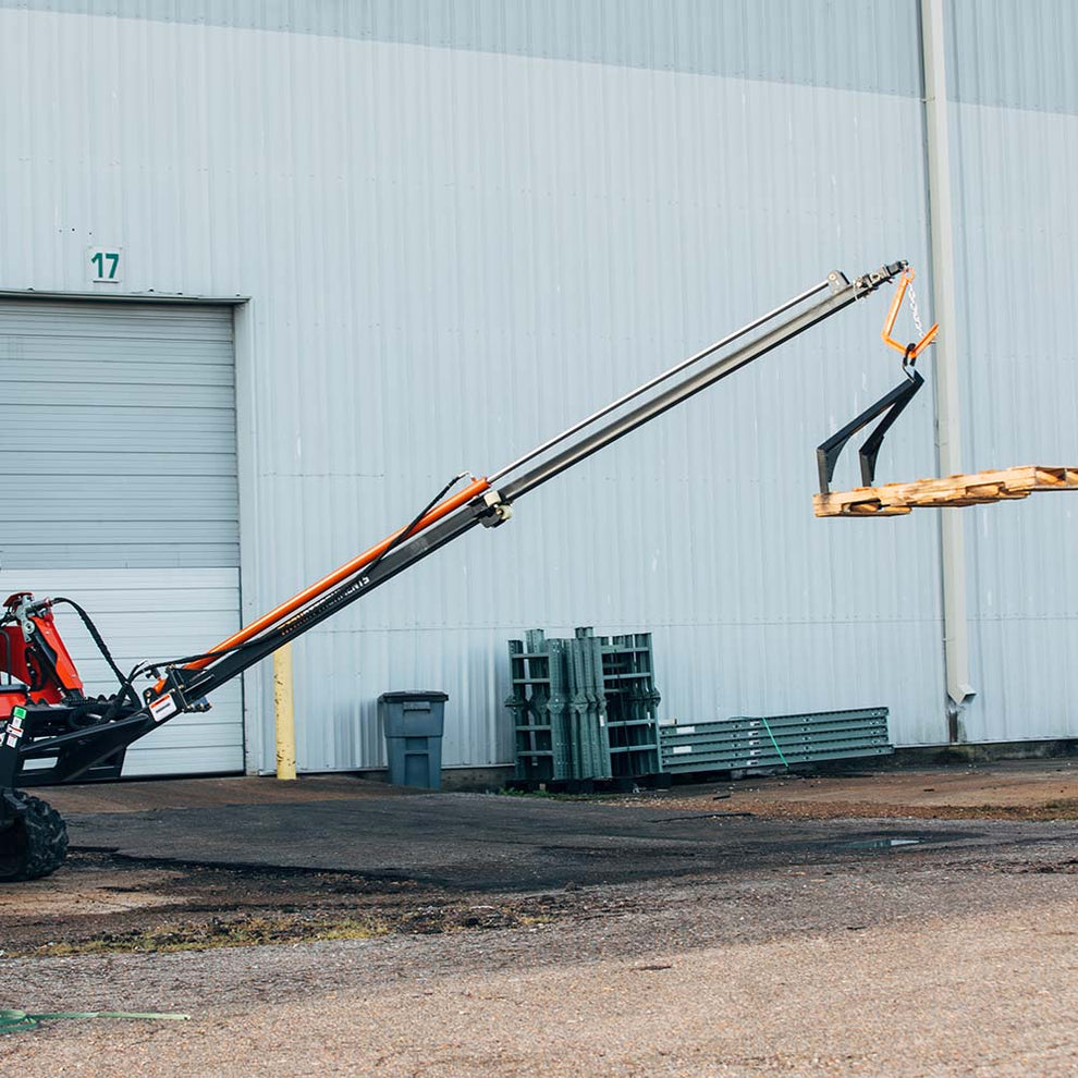 26 FT Reach Telescoping Hydraulic Truss Boom | Titan Attachments