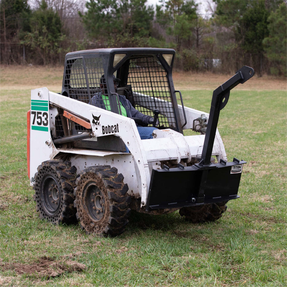 5 FT Tree Boom Attachment - Skid Steer Quick Tach - Lift Pole Jib Hoist ...