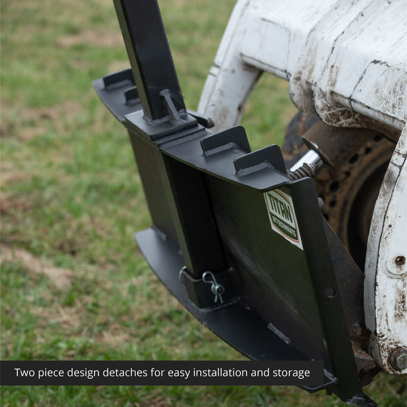 5 FT Tree Boom Attachment - Skid Steer Quick Tach - Lift Pole Jib Hoist ...