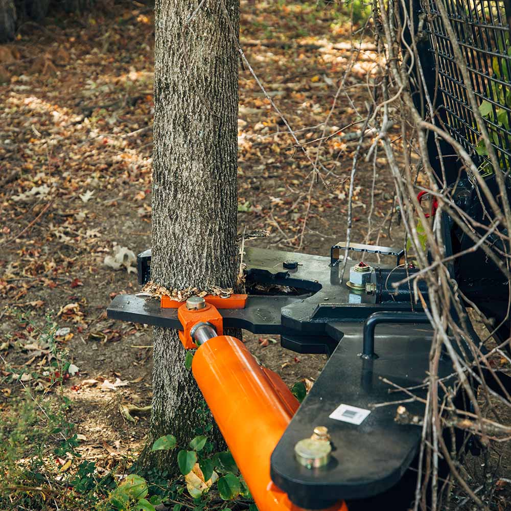Skid Steer Tree Shear Cutter Attachment | Titan Attachments