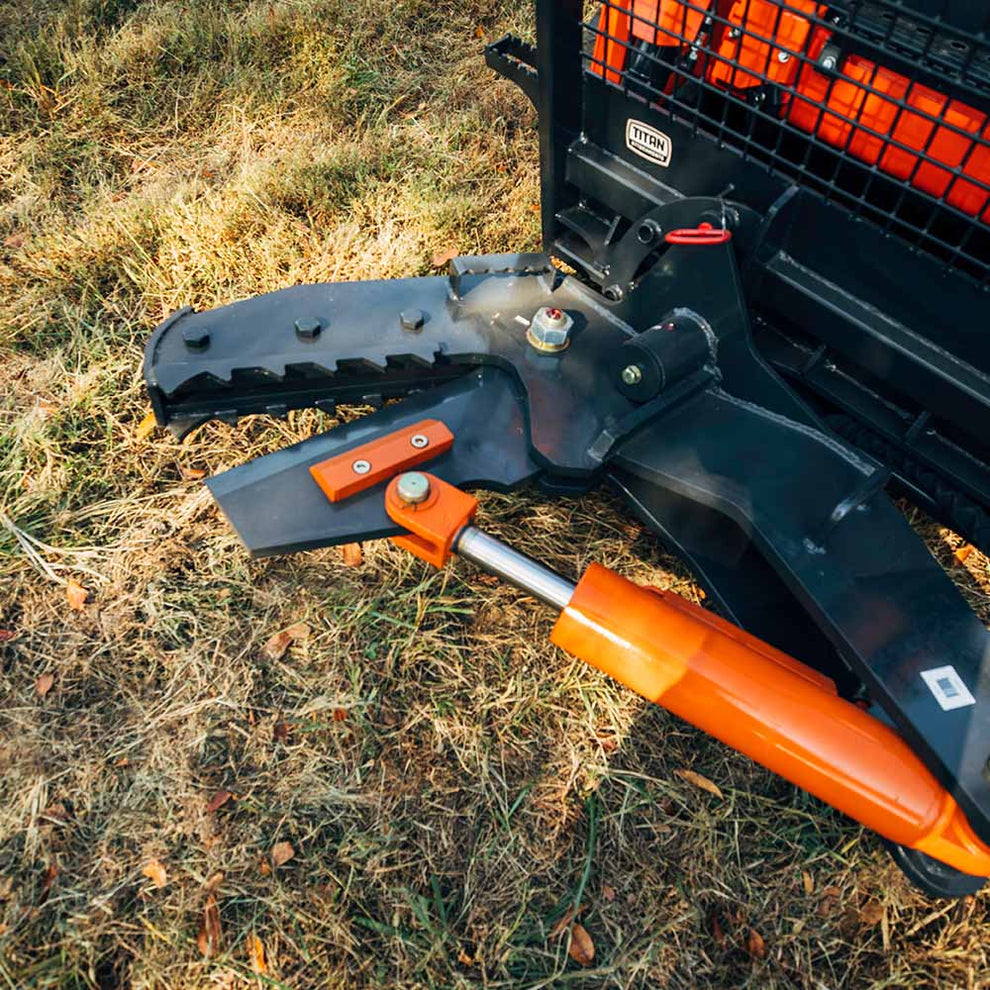 Skid Steer Tree Shear Cutter Attachment | Titan Attachments
