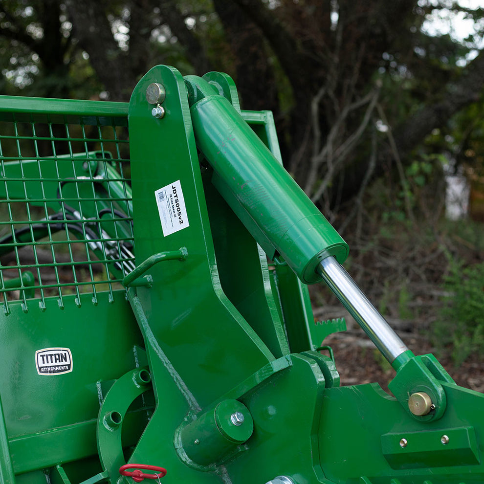 12" Rotating Tree Shear Attachment Fits John Deere Loaders | Titan ...