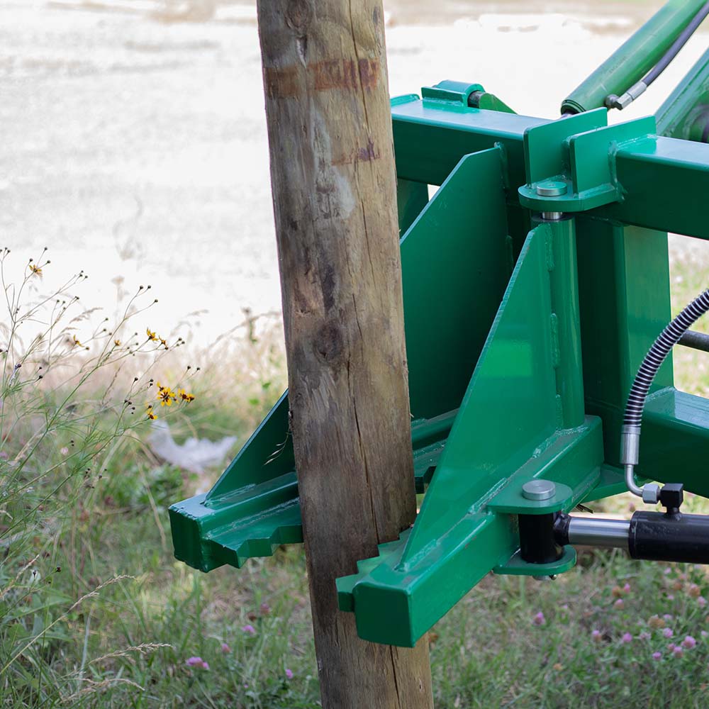 Post and Tree Puller - Fits John Deere Tractors - 3,000 LB Clamping ...