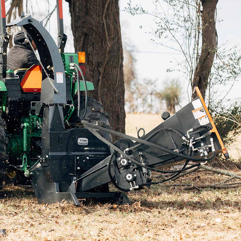 Pro Series 3 Point Wood Chipper - 30" Rotor (Up to 100HP) | Titan ...