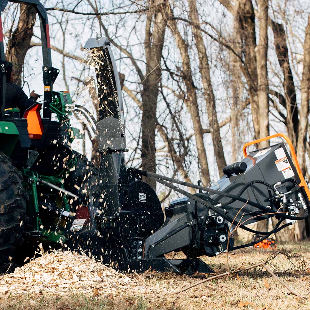 Pro Series 3 Point Wood Chipper - 30" Rotor (Up to 100HP) | Titan ...