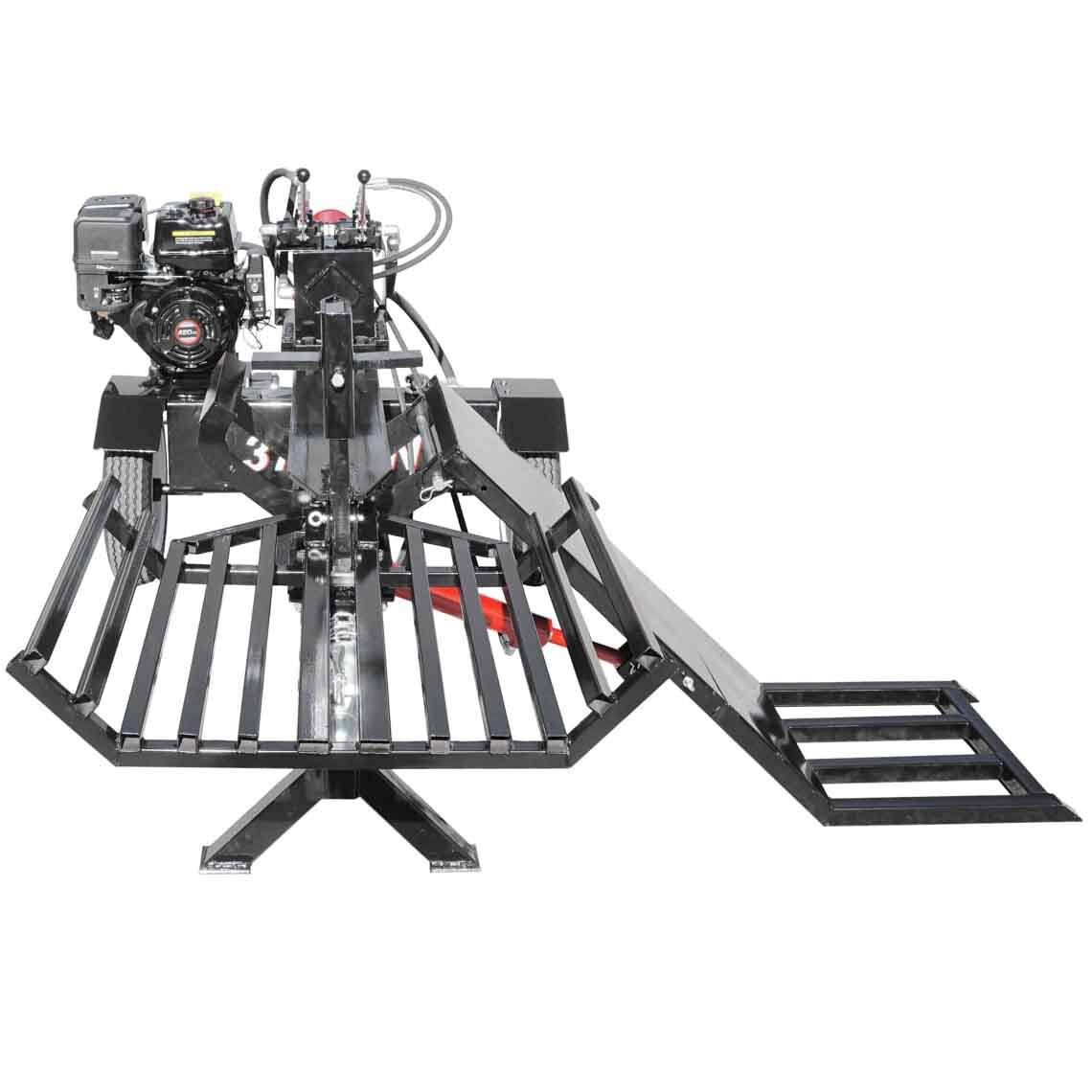 Scratch and Dent - 37 Ton 420cc Horizontal Log Splitter w/ Lift & Catch ...