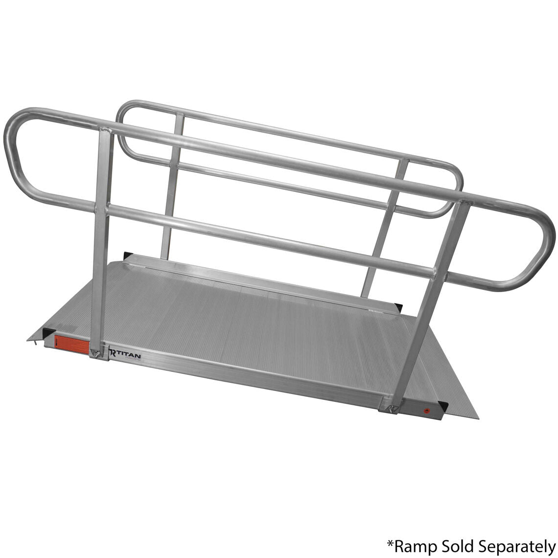 Scratch and Dent - 6 FT Wheelchair Entry Ramp Handrails Only - FINAL S ...