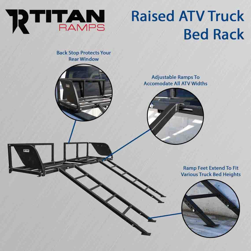 Scratch and Dent - ATV, UTV & Quad Truck Bed Racks - Universal Design ...