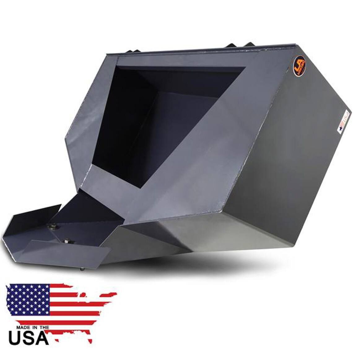 UA Made in the USA Skid Steer 3/4 Yard Cement & Concrete Bucket with ...