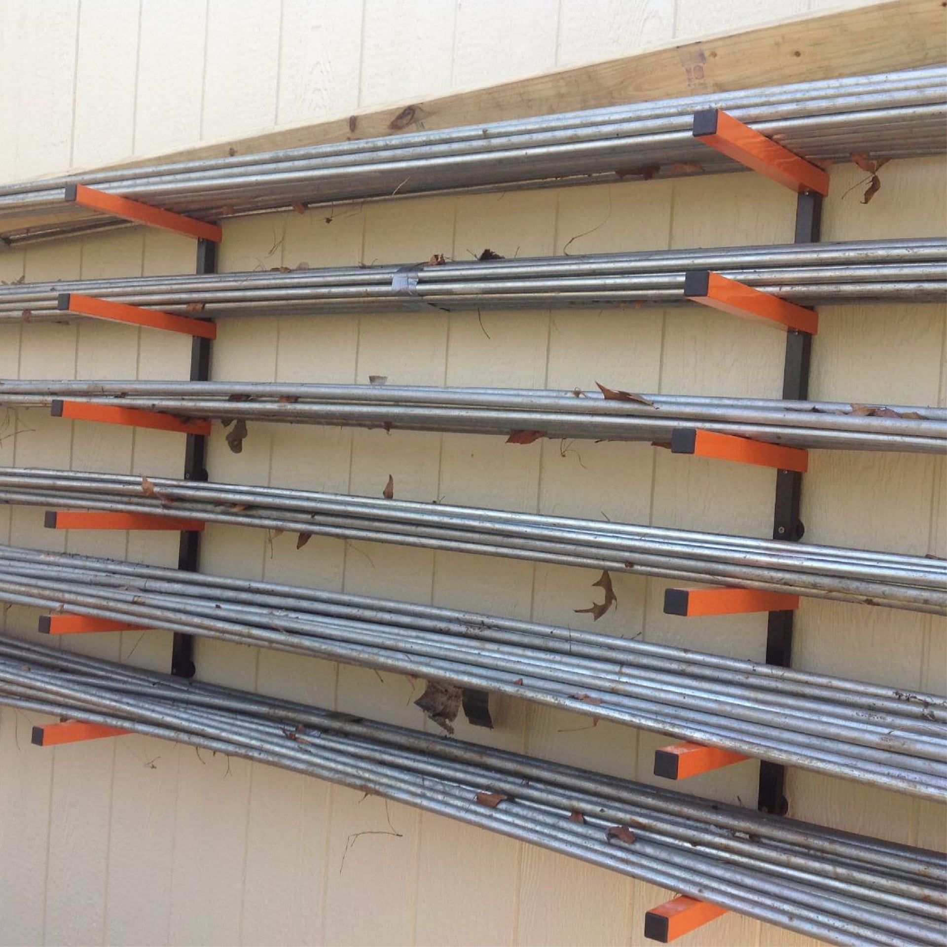 Scratch and Dent, 6-Shelf Lumber Storage Rack | Titan Attachments