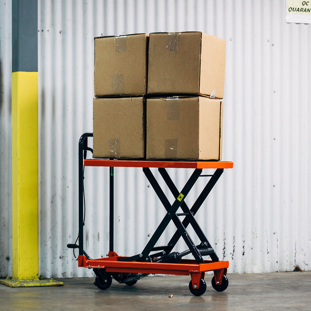 Economy Series Mobile Hydraulic Lift Table | Titan Attachments