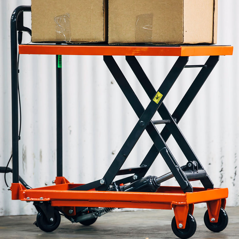Economy Series Mobile Hydraulic Lift Table | Titan Attachments