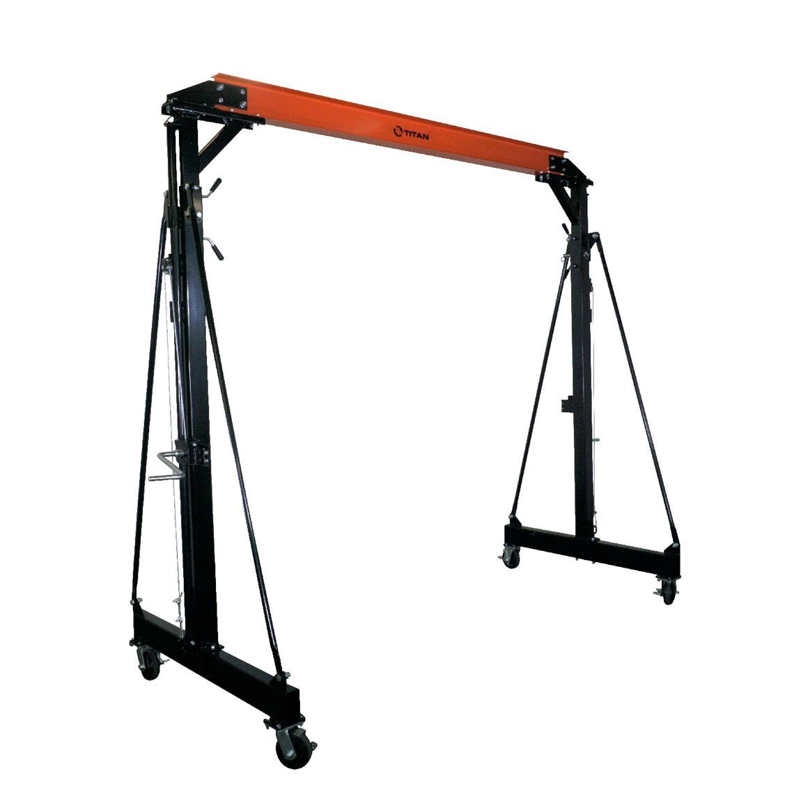 Scratch and Dent - Titan Telescoping Gantry Crane - 3000 lb Capacity ...